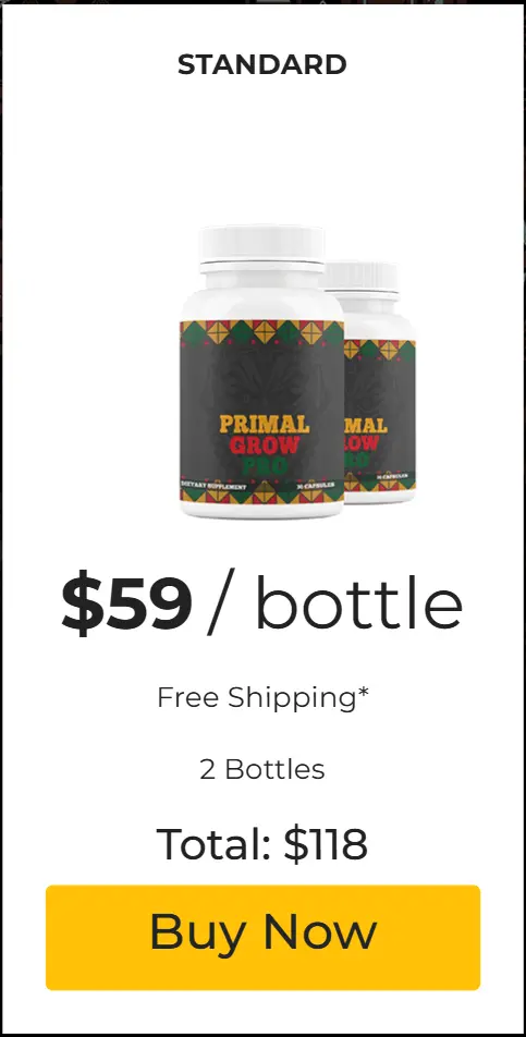 Primal Grow Pro | #1 Natural Supplement for Men’s Vitality